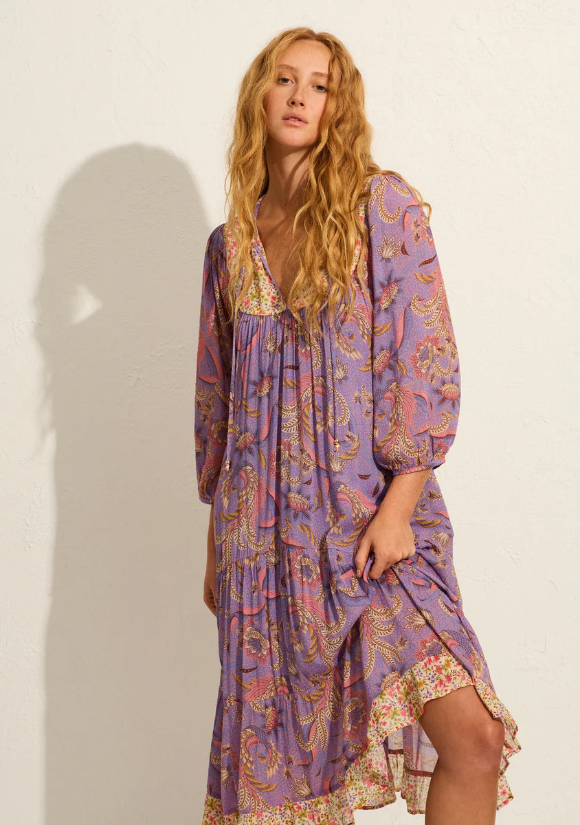 Auguste Days Midi Dress – Aloha Eve