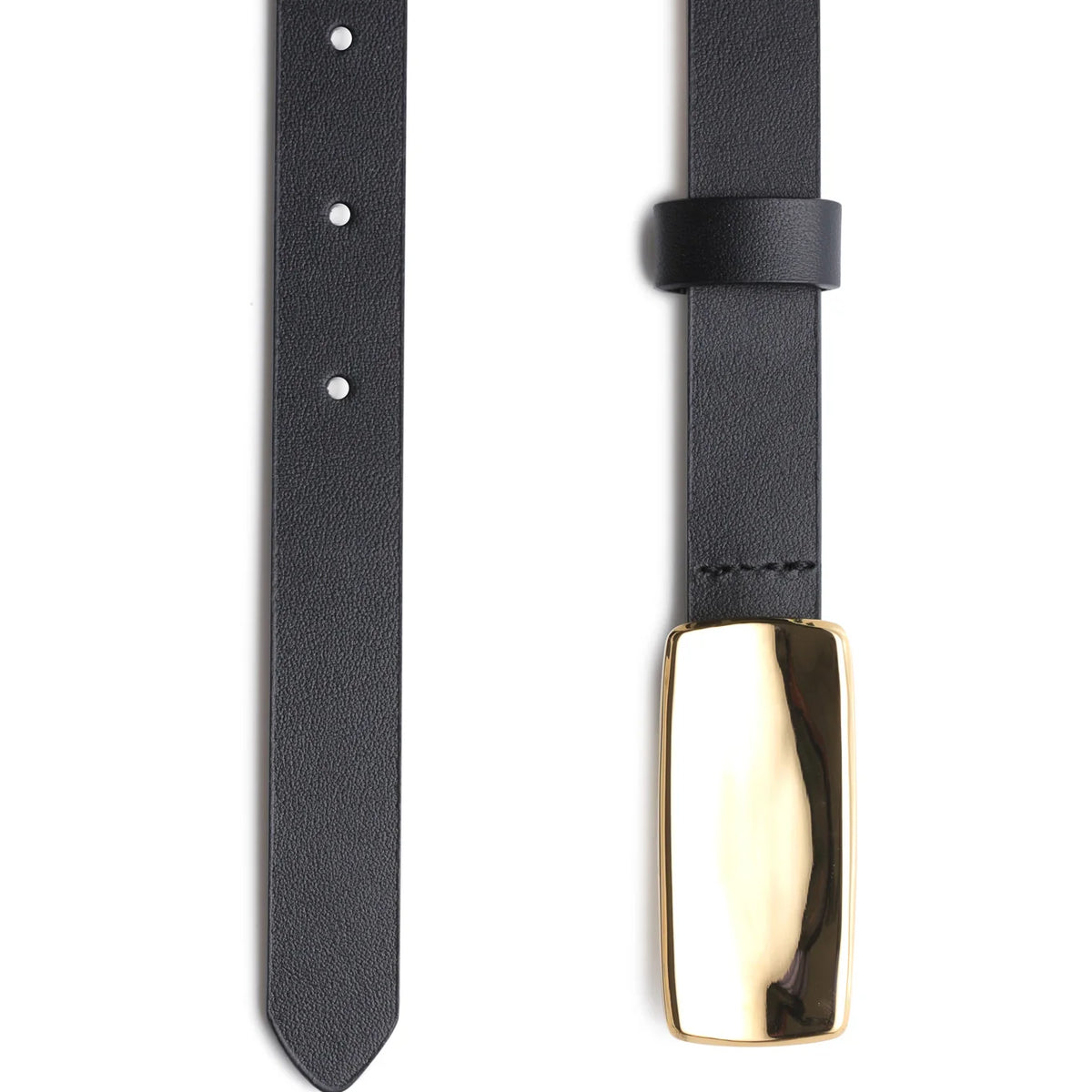 Porter Plate Belt Noir/Gold – Aloha Eve